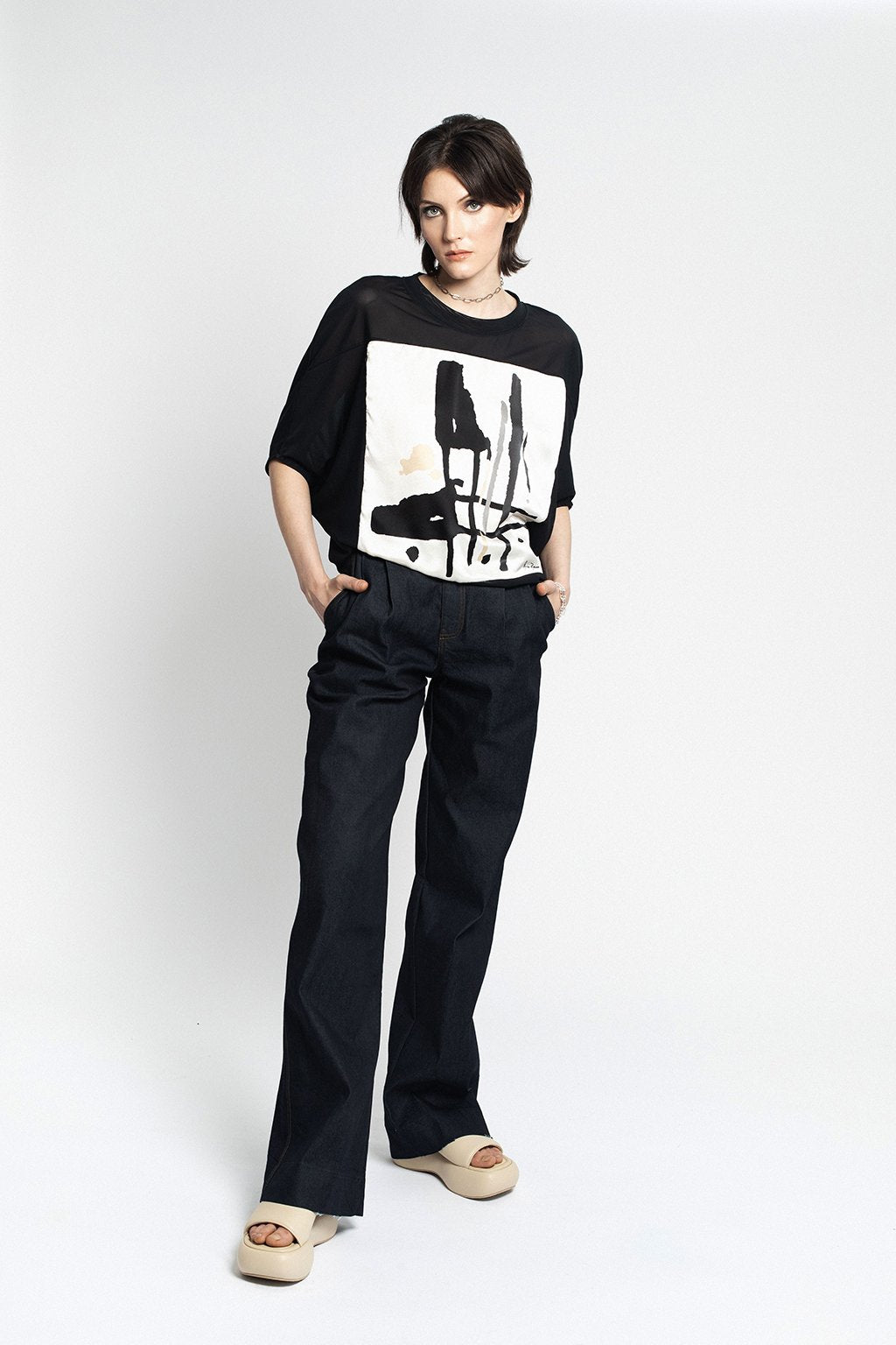 Drip Mesh Top – Anu Raina